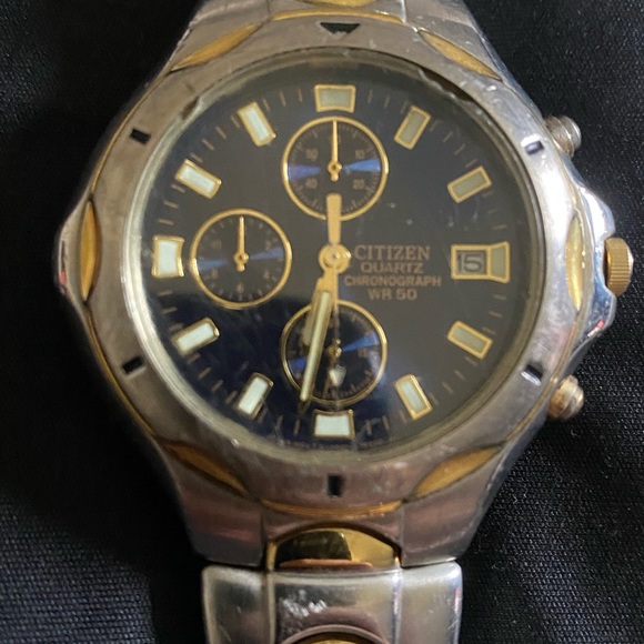 Citizen | Accessories | Citizen Quarts Chronograph Wr 5 Watch | Poshmark